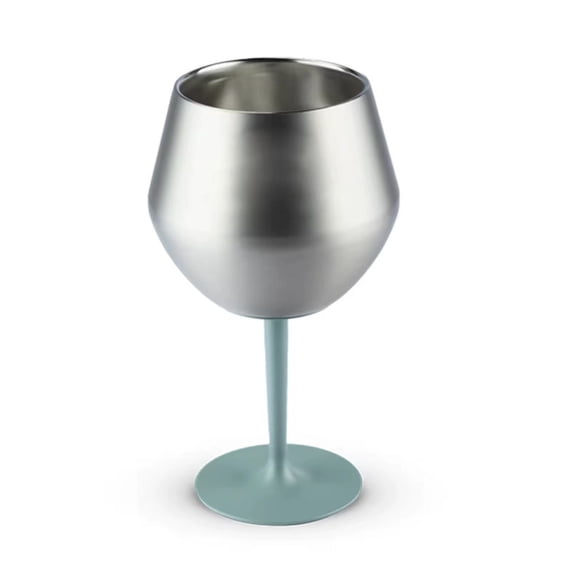 KITTEHIGM Stainless Steel Water Bottle Wine Glass Portable Drinkware ...