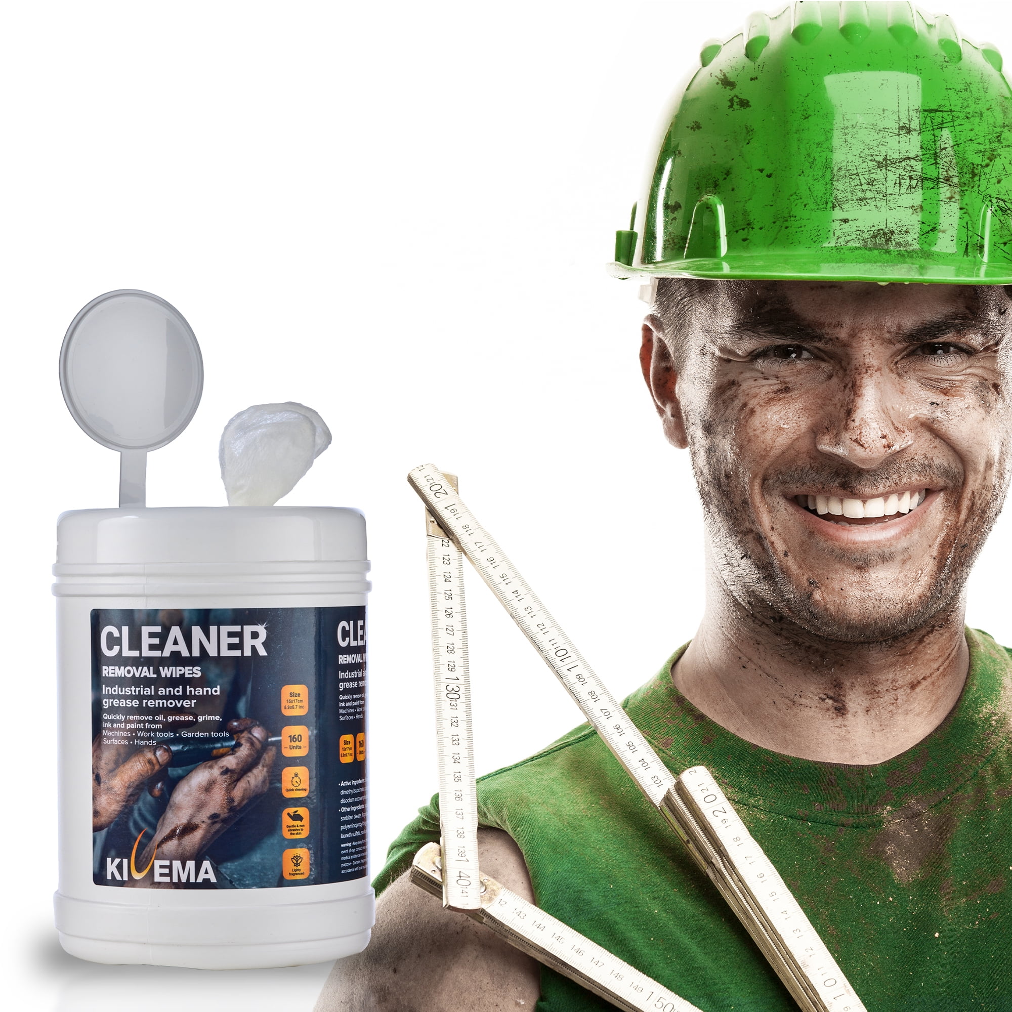 KIVEMATowels Heavy Duty Cleaning Wipes, Multi-Surface Cleaning ...