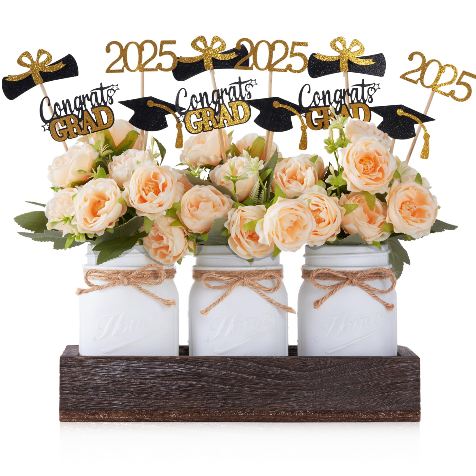 KIVIVO Graduation Decorations 2025, STF9 Centerpieces for Tables with ...