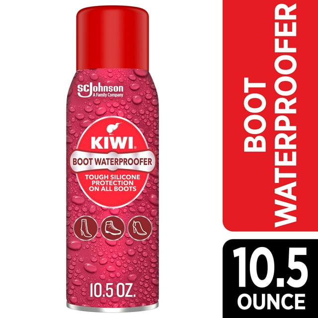 KIWI Boot Waterproofer, Weatherproof and Water Resistant Silicone Spray ...
