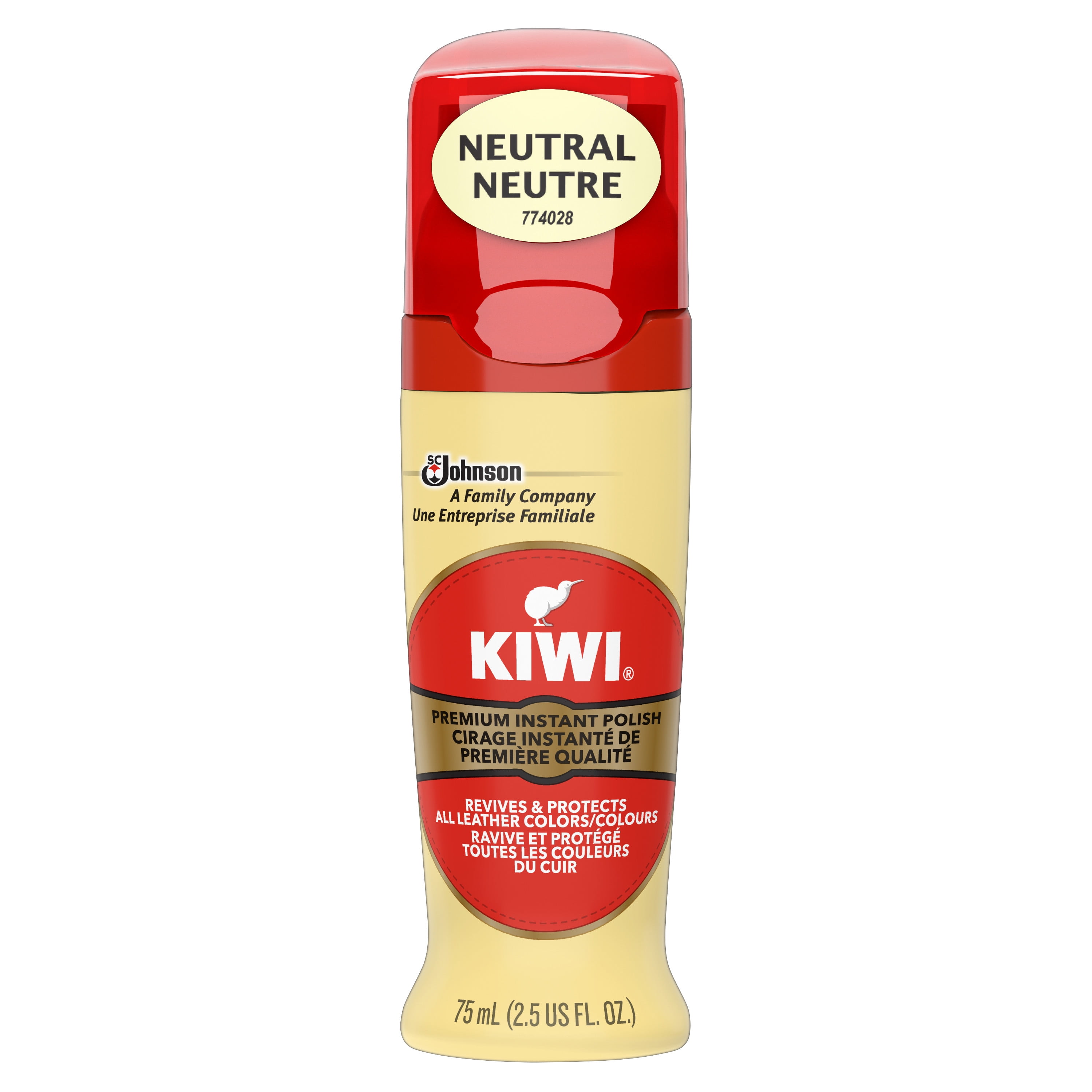 KIWI, Color Shine Liquid Polish, 2.5 fl oz, Neutral Clear - Walmart.com