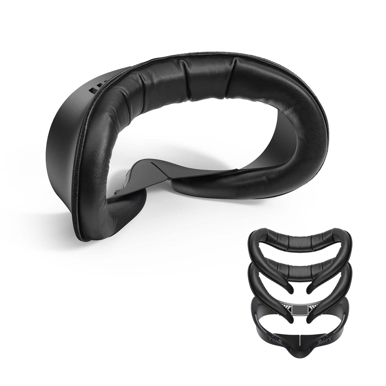 KIWI design V4 Facial Interface for Meta Quest 3S, Black, 2PSC Face ...