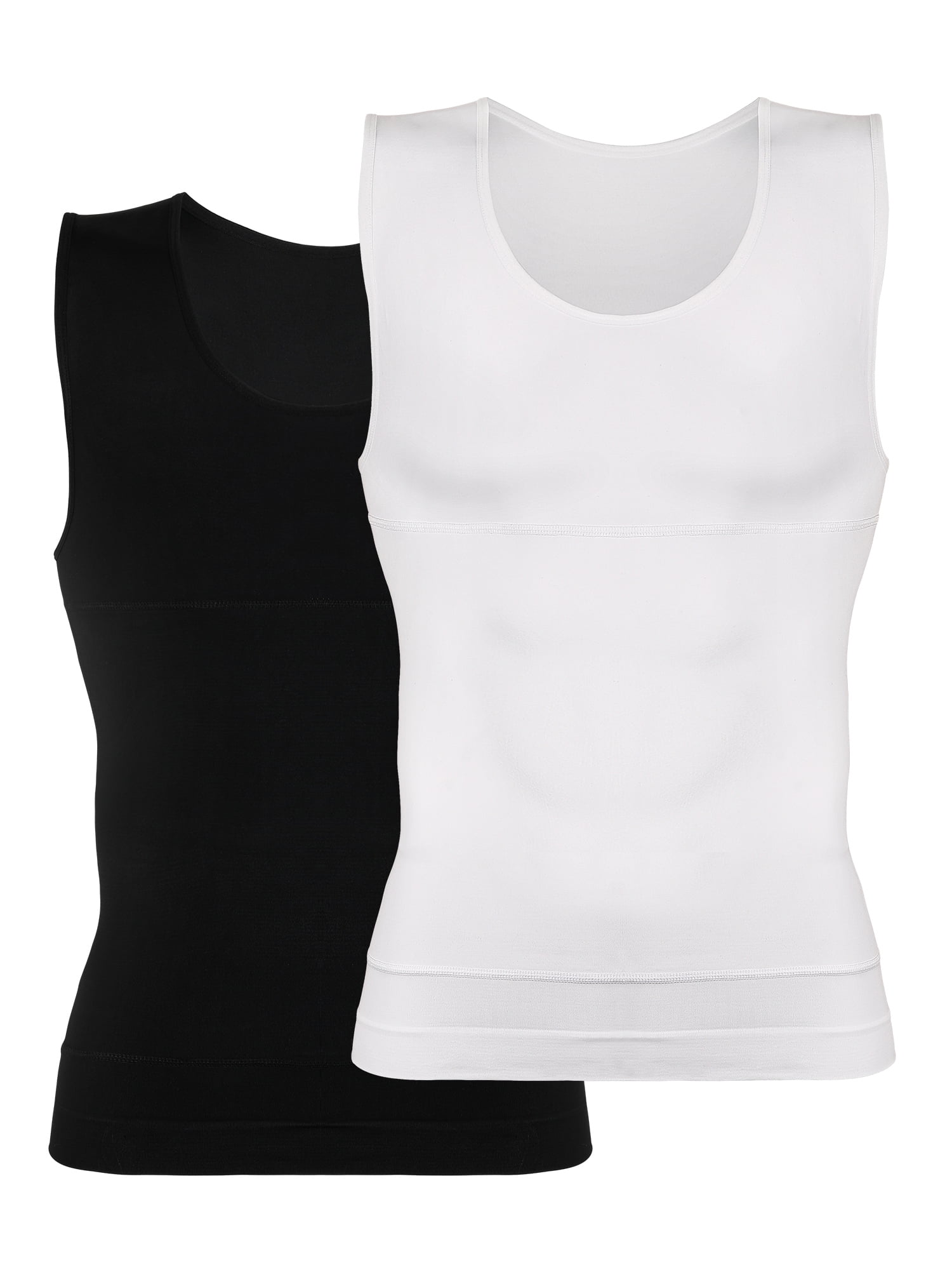 KIWI RATA Compression Shirt for Men Tummy Control Tank Top Slimming ...