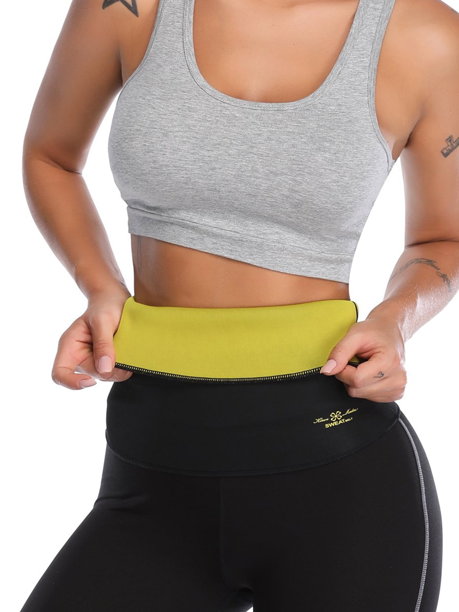 KIWI RATA Waist Trimmer for Women, Waist Trainer Sauna Belt, Neoprene ...