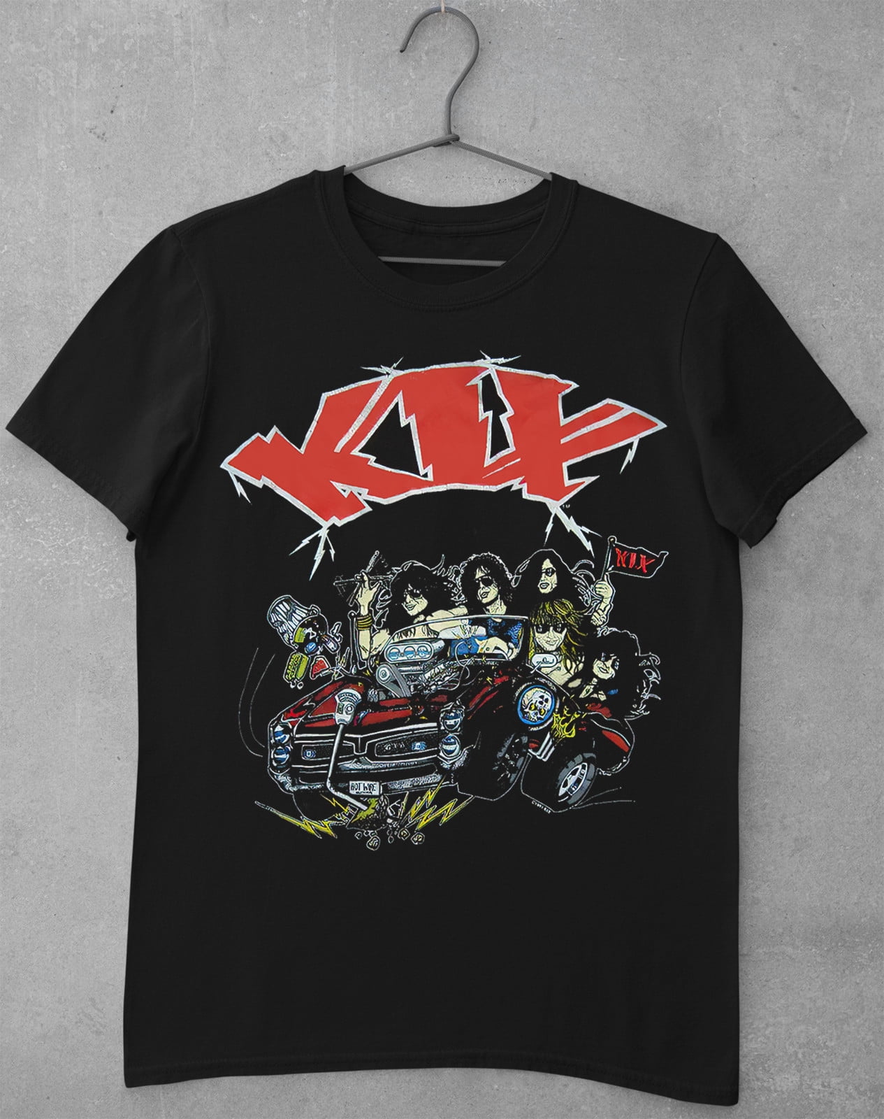 KIX Band T Shirt Black Size S M L 234XL UR36 - Walmart.com