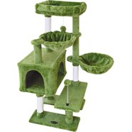 "Zenstyle Indoor 36"" Climbing Cat Tree with Plush Perch and Sisal Post ...
