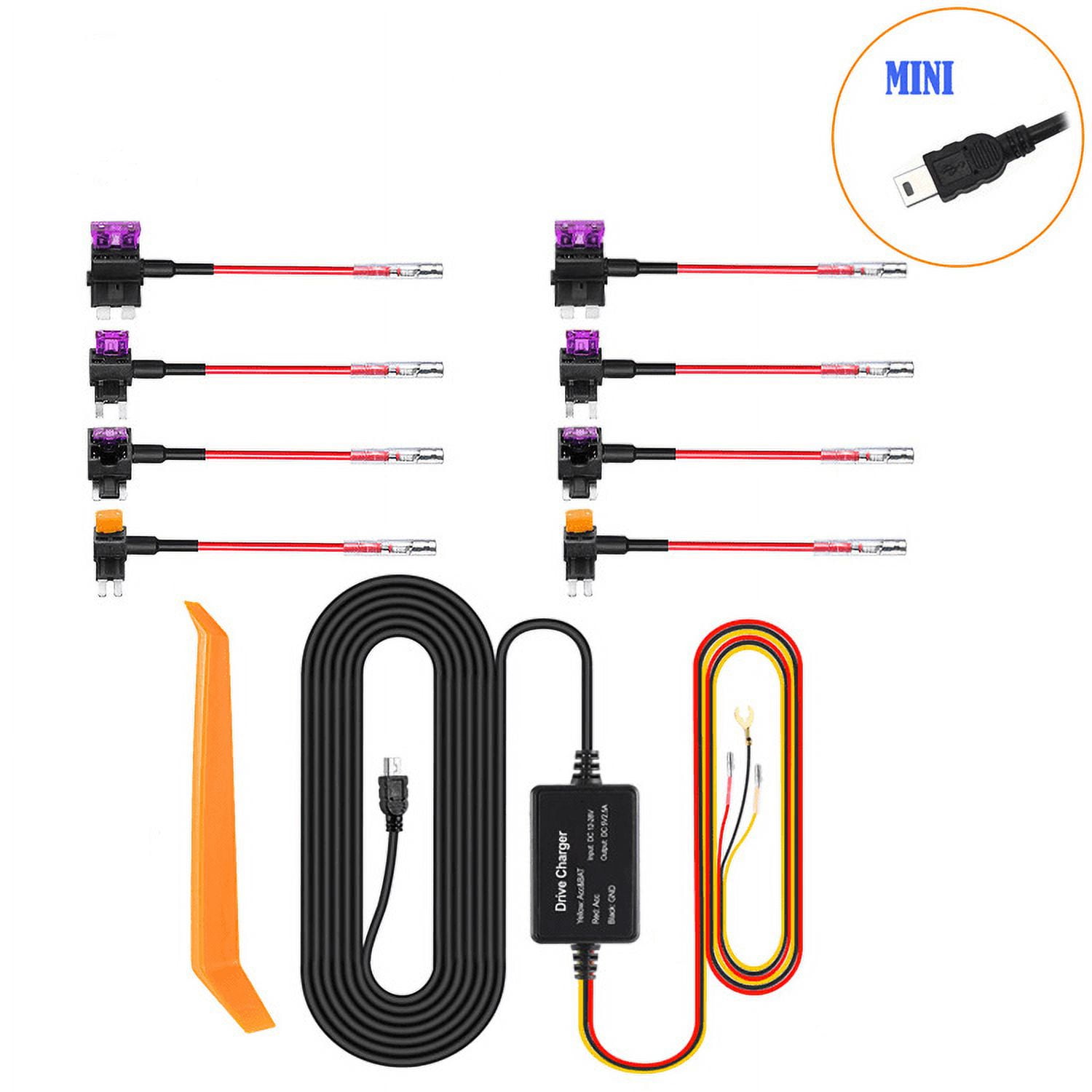 KIZOCAY Buck Line 24 Hour Parking Monitoring，Hardwire Kit Charging ...