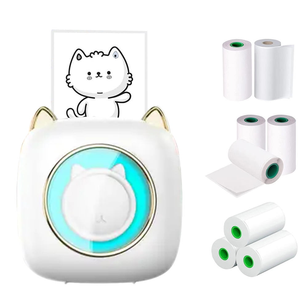 KIZOCAY C23 Sticker Printer - Mini Thermal Printer, Portable Bluetooth ...