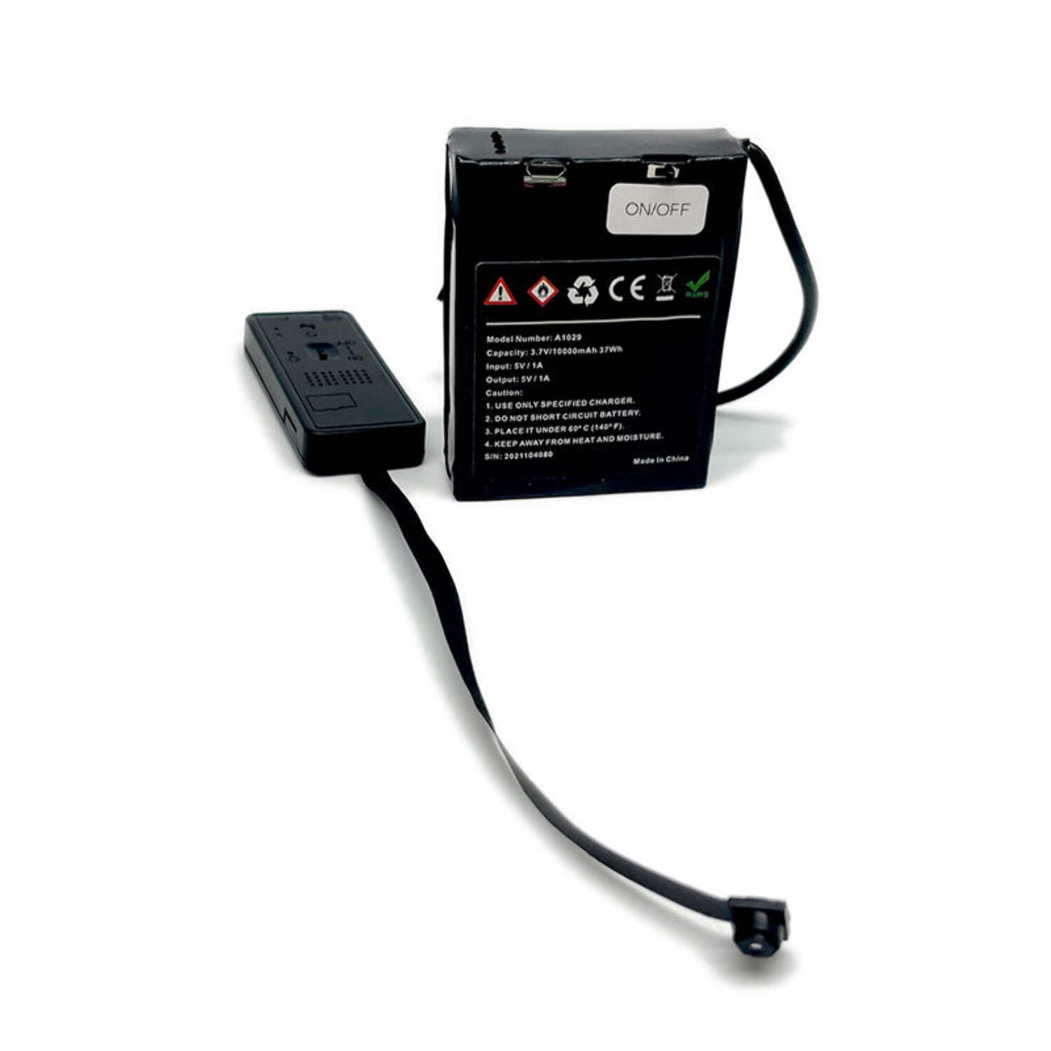 KJB DIY Kit - Remote View WiFi Pinhole Hidden Camera + Extended Battery ...