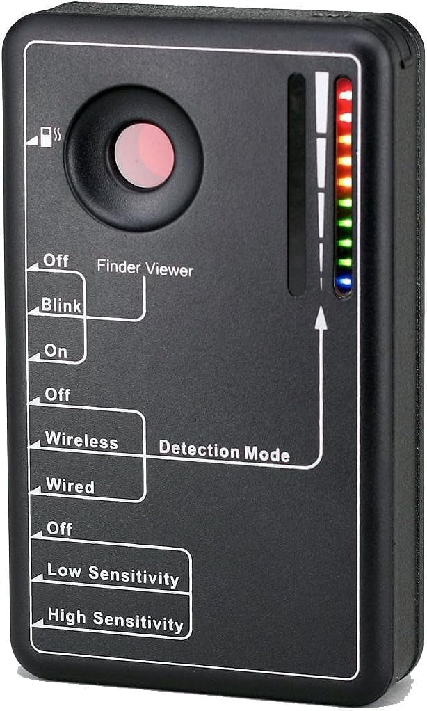 KJB RD-30 LawMate Pocket RF Detector, 3 Modes of Detections, Quickly ...