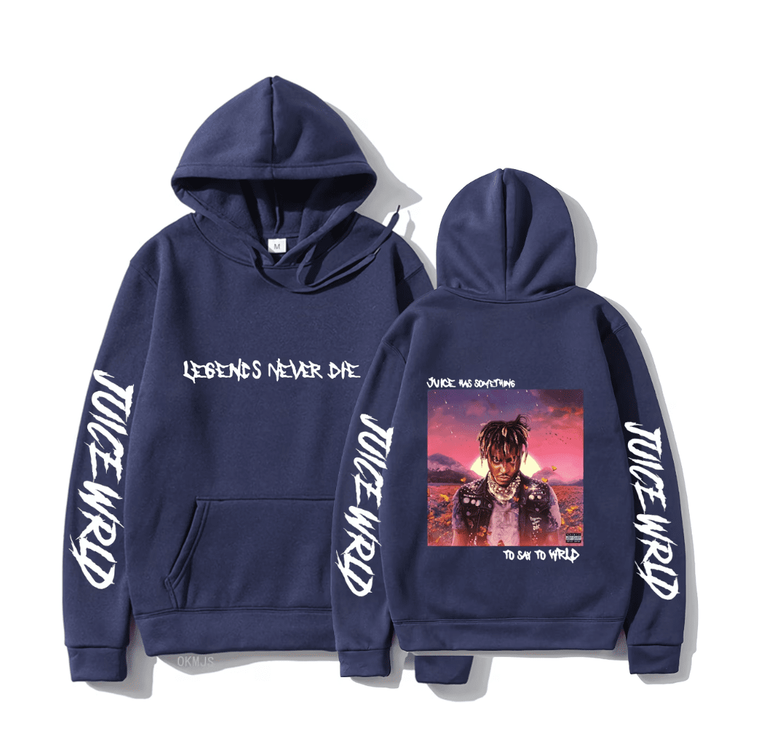 KJCEWSTX HOT NEW 2025 Juice WRLD Unisexs Hoodie Hip Hop Casual Pullover ...