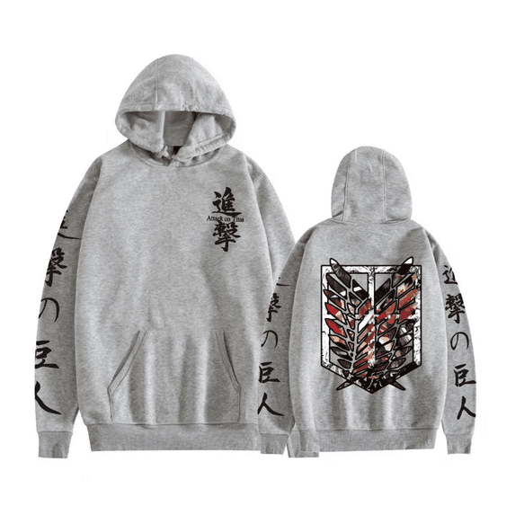 KJCEWSTX HOT NEW Anime Attack on Titan Merch Scout Regiment Printed ...