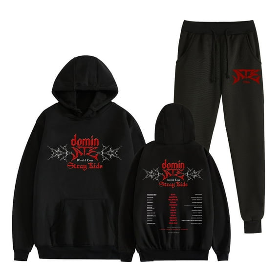 KJCEWSTX Stray Kids Hoodies Set Rock Star Album Merch For MenWomen ...