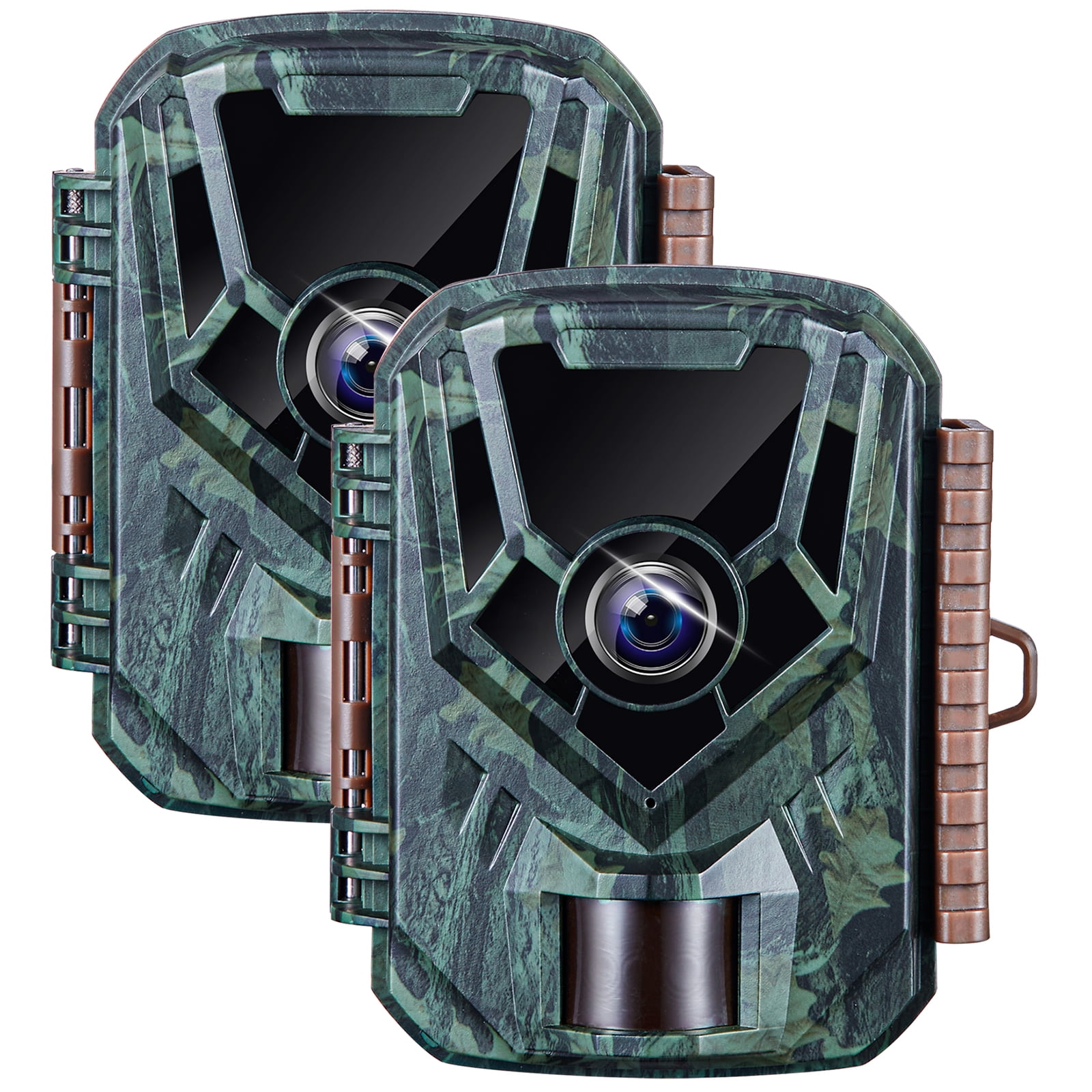 KJK 2 Pack Trail Cameras 36MP 2.7K, Game Camera with Night Vision ...