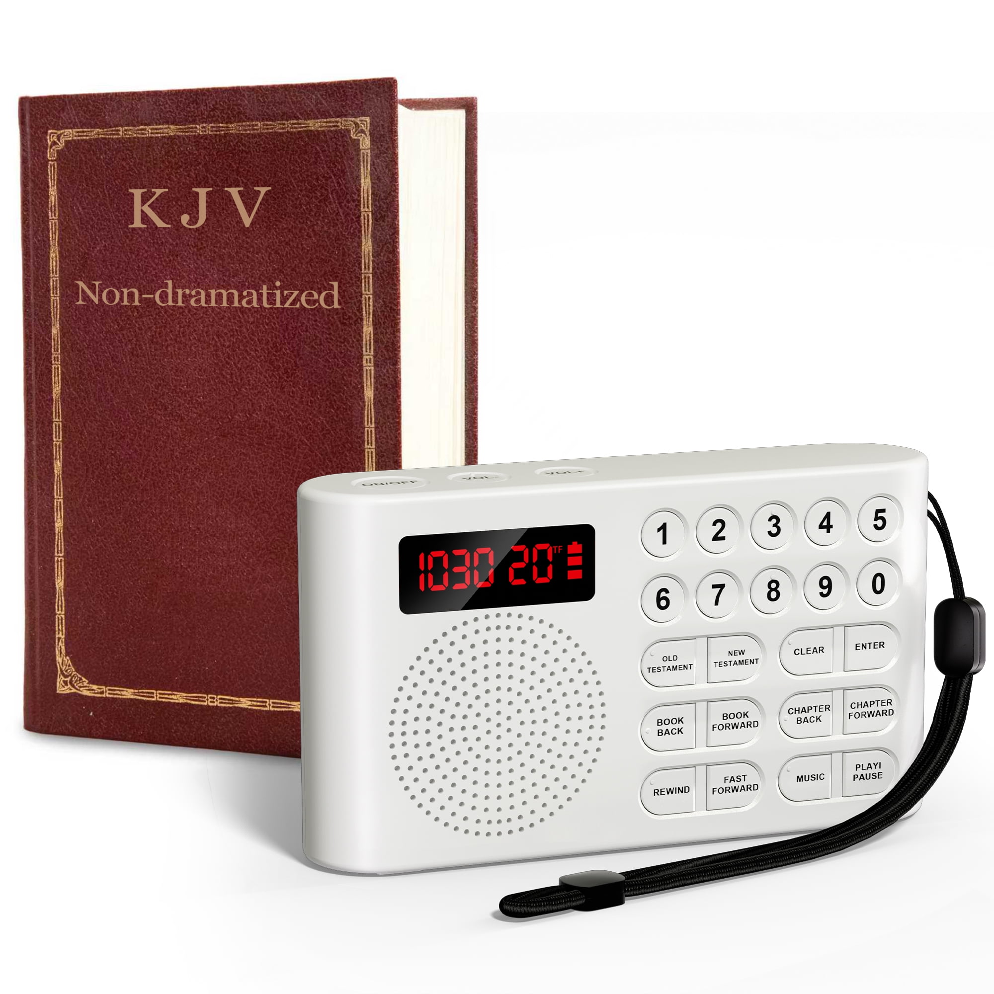 KJV Audio Bible Player, King James Version Talking Electronic Bible ...