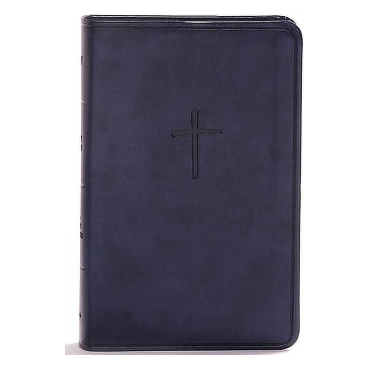 KJV Compact Bible, Value Edition, Navy Leathertouch, (Hardcover ...