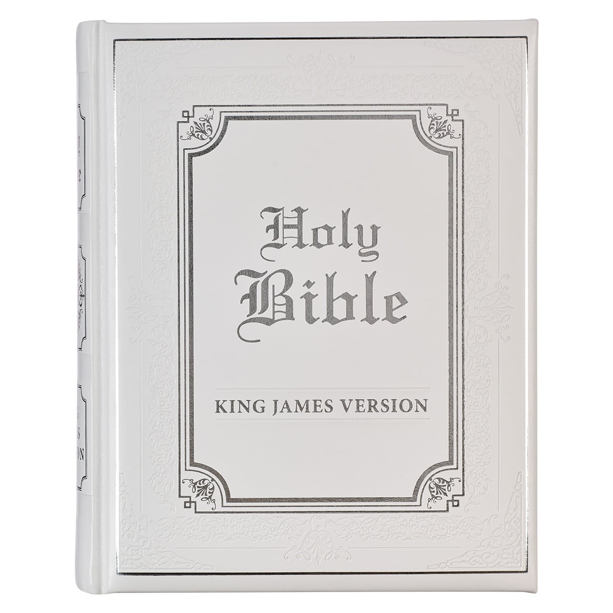 KJV Holy Bible, Classically Illustrated Heirloom Family Bible, Faux ...