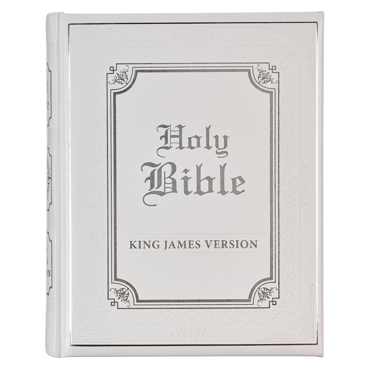 KJV Holy Bible, Classically Illustrated Heirloom Family Bible, Faux Leather Hardcover - Ribbon ...