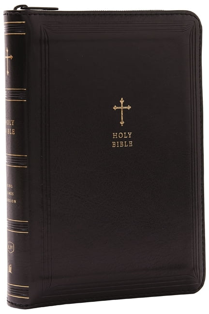 Thomas Nelson KJV Bible: Compact, 43K Cross References, Black ...