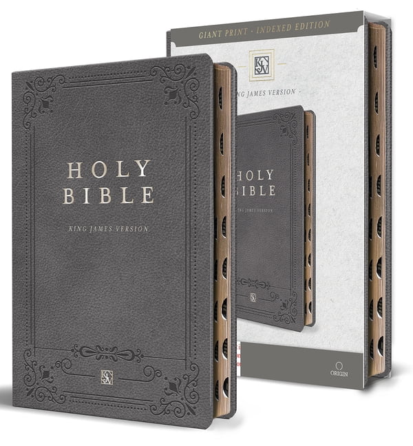 KJV Large Size Giant Print Editions KJV Holy Bible, Giant Print ...