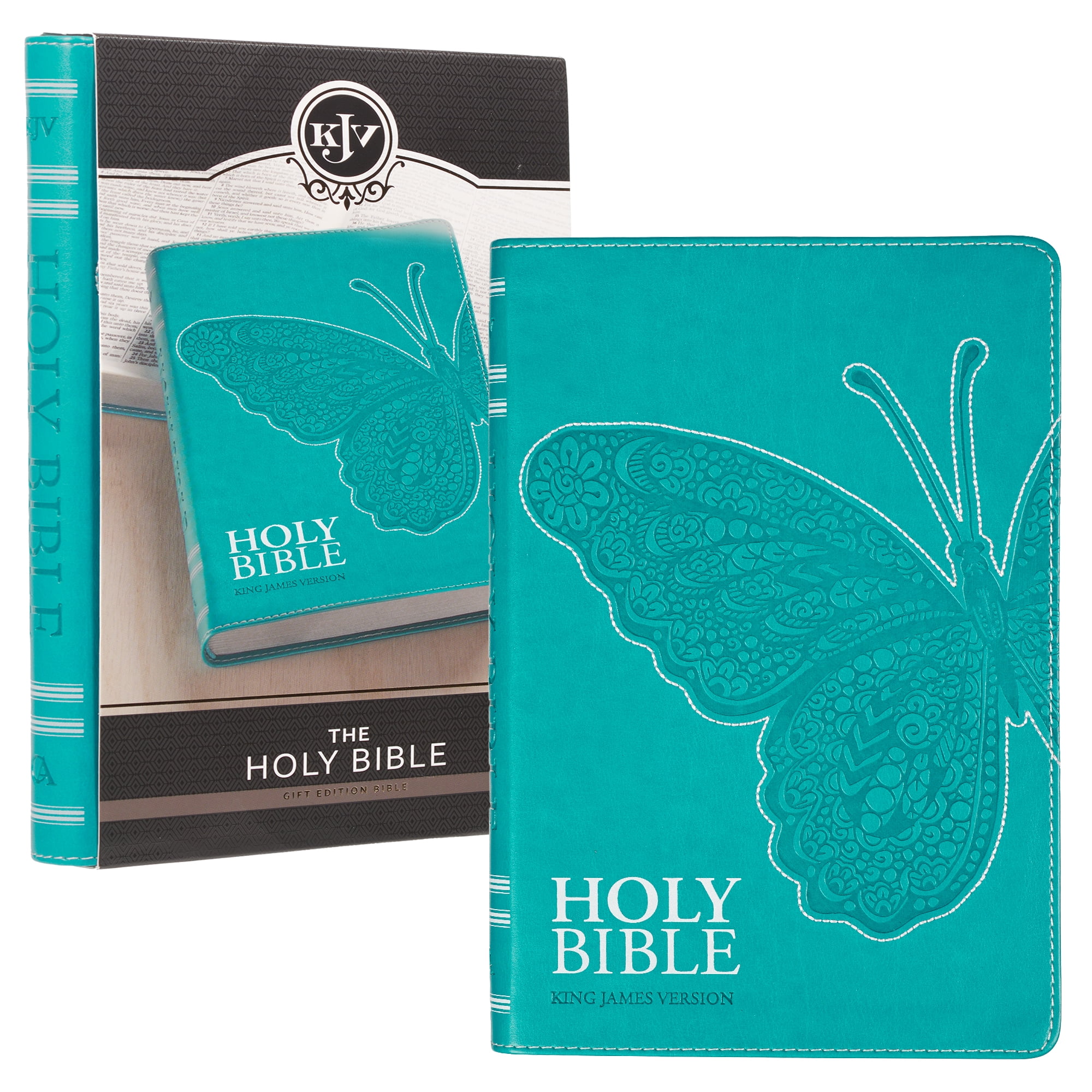KJV Holy Bible, Gift Edition for Girls/Teens King James Version, Faux ...