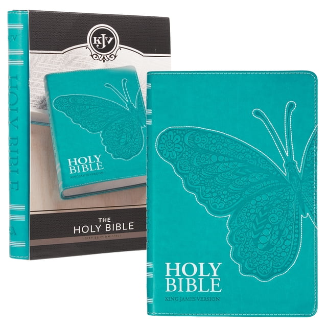 KJV Holy Bible, Gift Edition for Girls/Teens King James Version, Faux ...