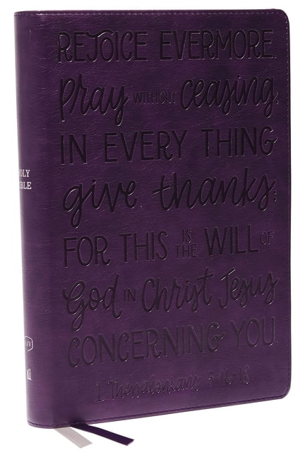 KJV Holy Bible: Large Print with 53,000 Cross References, Purple ...