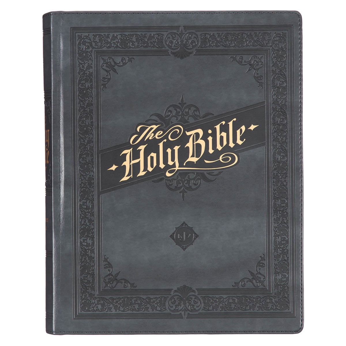 KJV Holy Bible, Large Print Note-taking Bible, Faux Leather Hardcover ...
