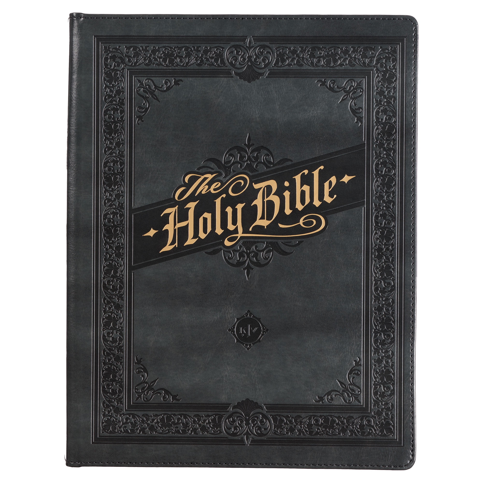 KJV Holy Bible, Large Print Note-taking Bible, Faux Leather Hardcover ...