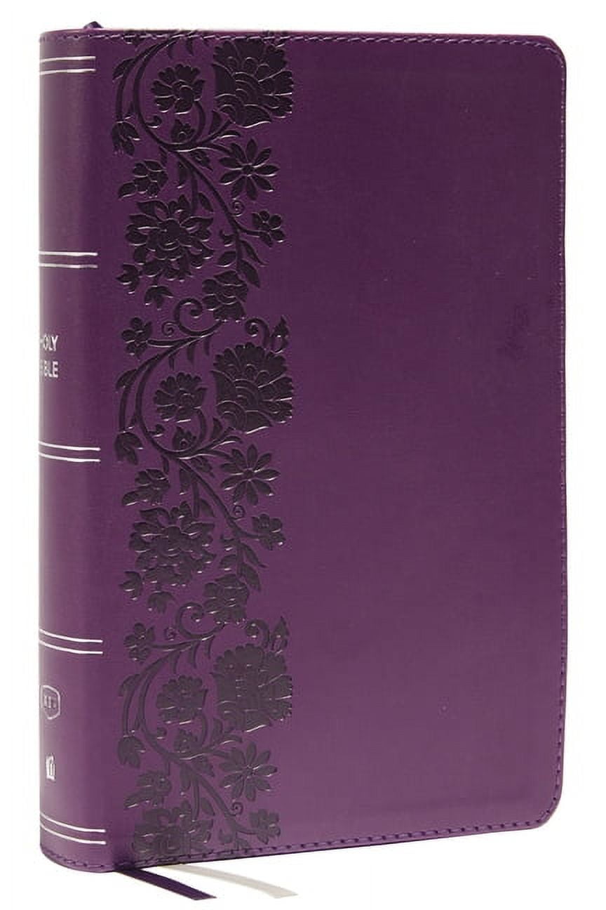 KJV Holy Bible: Large Print Single-Column with 43,000 End-Of-Verse Cross References, Purple ...