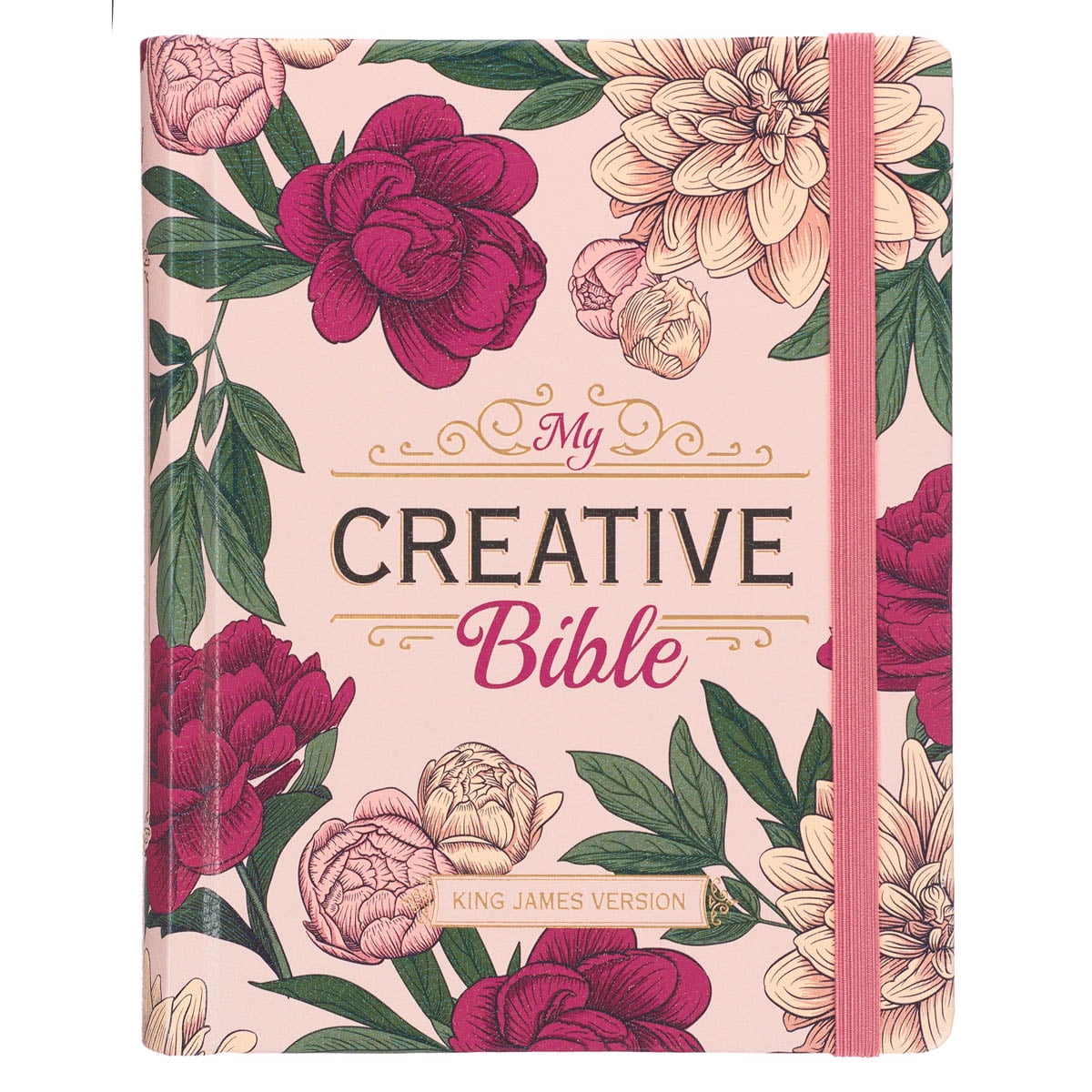 KJV Holy Bible, My Creative Bible, Faux Leather Hardcover - Ribbon ...
