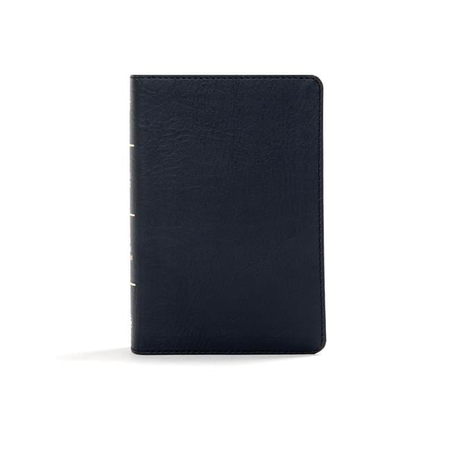 KJV Large Print Compact Reference Bible, Black Leather Touch - Walmart.com