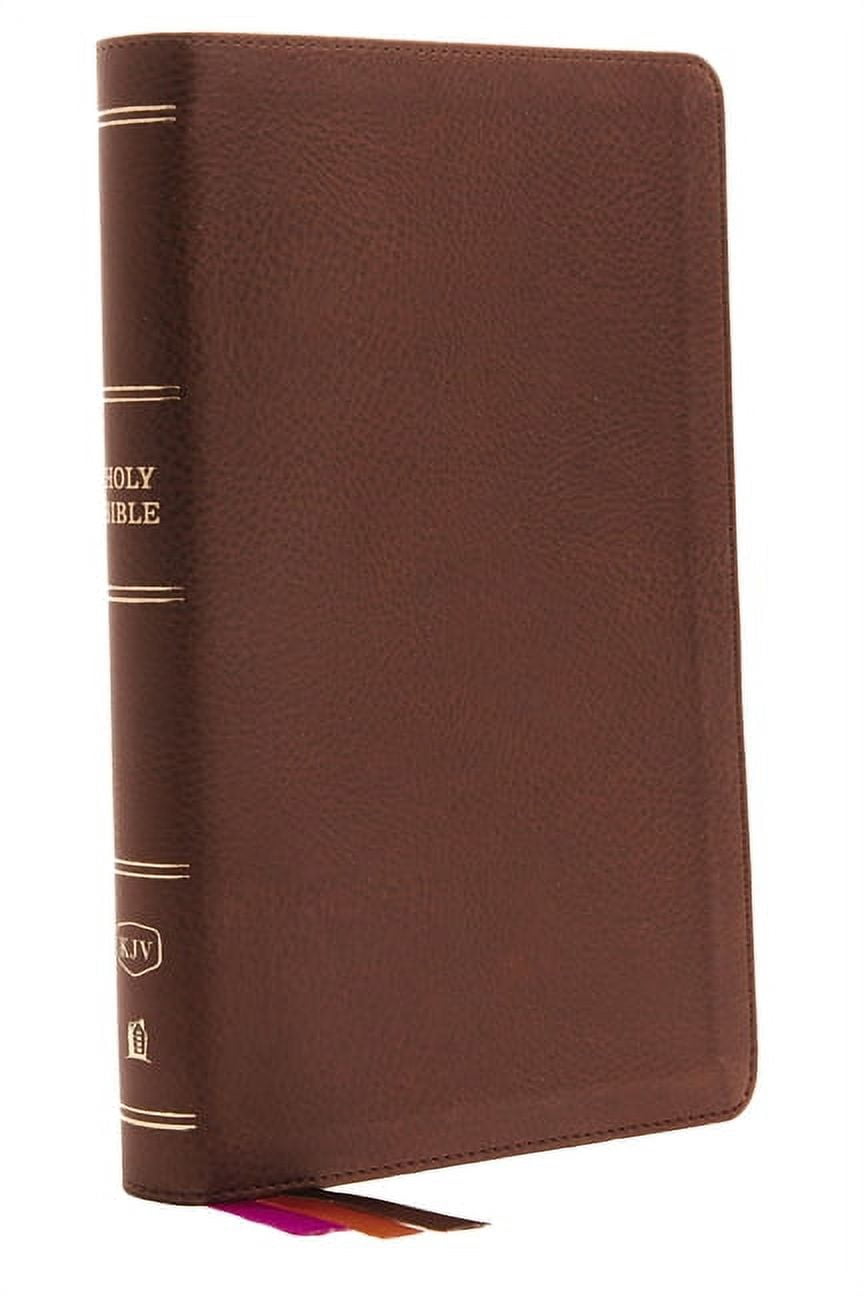 KJV, Minister's Bible, Leathersoft, Brown, Comfort Print: Holy Bible ...