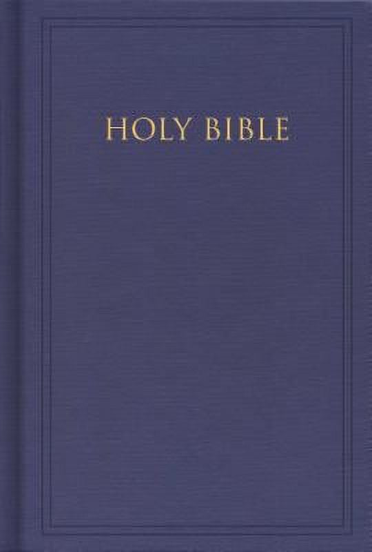 KJV Pew Bible, Blue Hardcover (Hardcover) - Walmart.com