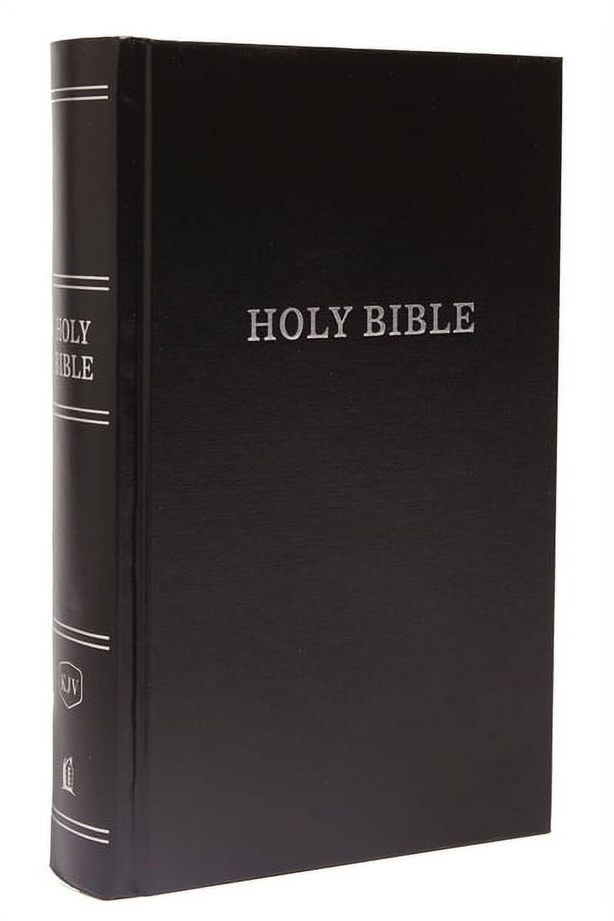 Thomas Nelson, Pew Bible, Hardcover, Black Red Letter Edition - Walmart.com