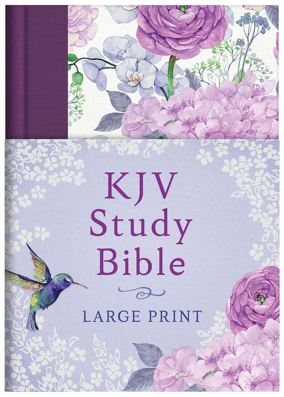 KJV Study Bible KJV Study Bible - Large Print [hummingbird Lilacs ...