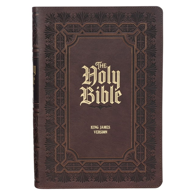 KJV Study Bible, Large Print King James Version Holy Bible, Thumb Tabs ...