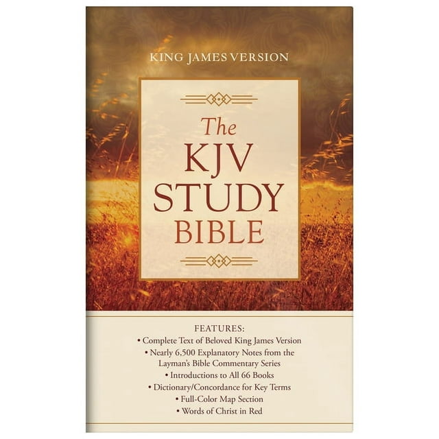 KJV Study Bible: The KJV Study Bible (Hardcover) - Walmart.com