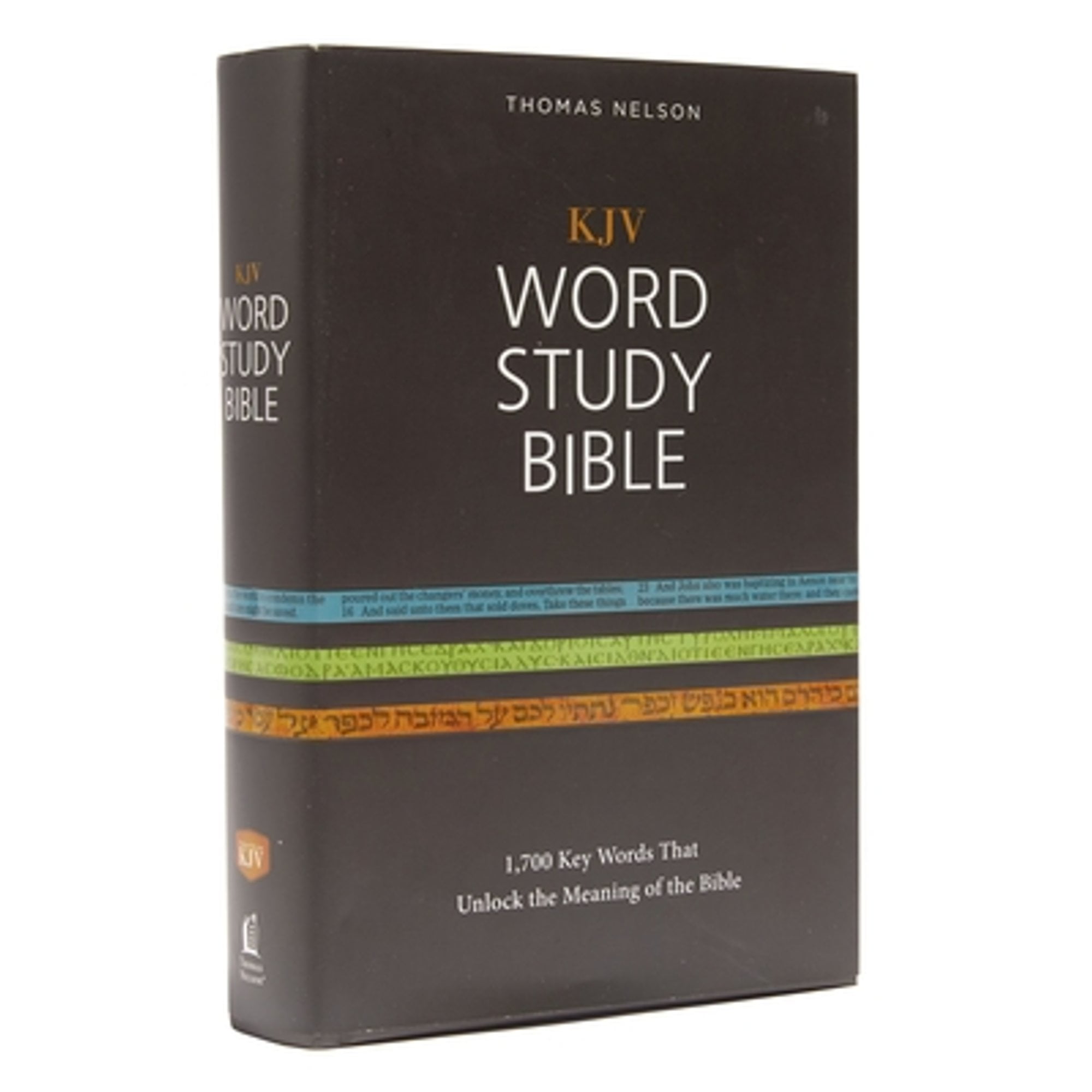 Pre-Owned KJV, Word Study Bible, Hardcover, Red Letter Edition: 1,700 Key Words That Unlock the ...