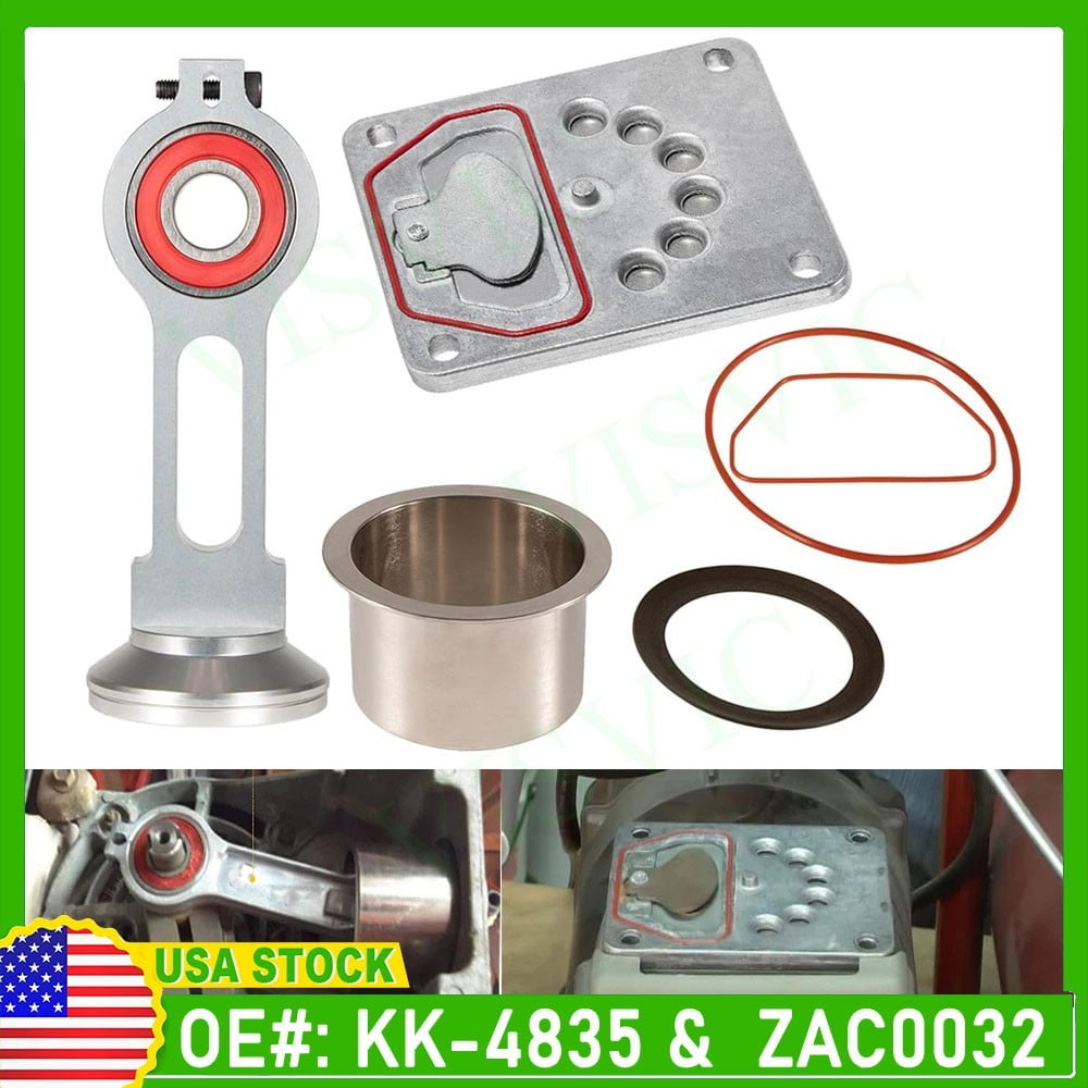 KK-4835 Connecting Rod Piston Kit and ZAC0032 Valve Plate Kit For ...