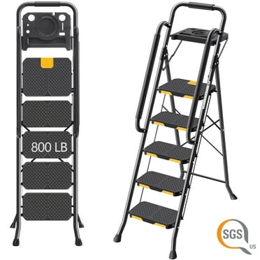 Cramer Stop-step Ladder, 23" Working Height, 300 Lbs Capacity, 2 Step ...