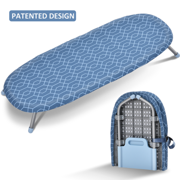 Sturdy Metal Mesh Tabletop Ironing Board, Foldable, Heavy Duty, with ...