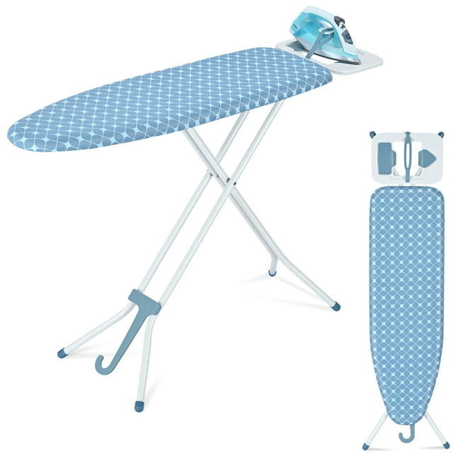 KK KINGRACK Ironing Board, Portable Iron Board with Hanger & Iron Rest ...