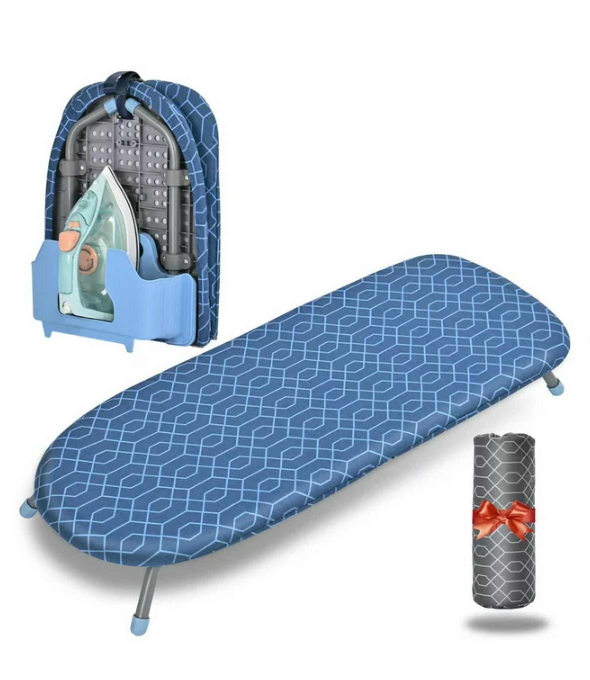 KK KINGRACK Ironing Board, Small Tabletop Ironing Board with Iron ...