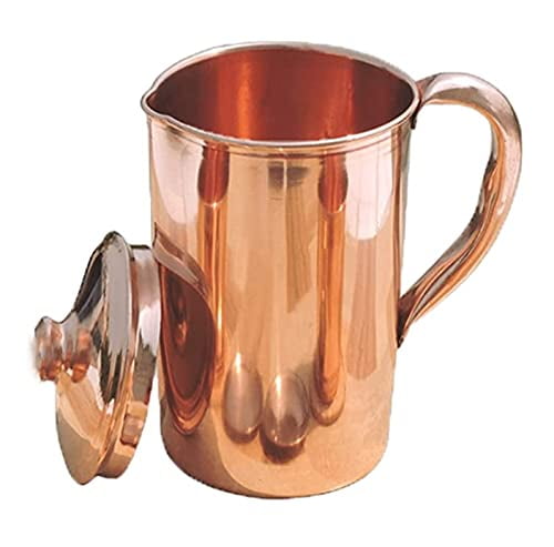 KK Once Copper 100 Pure Copper Jug Pitcher for Storage Water Serving ...