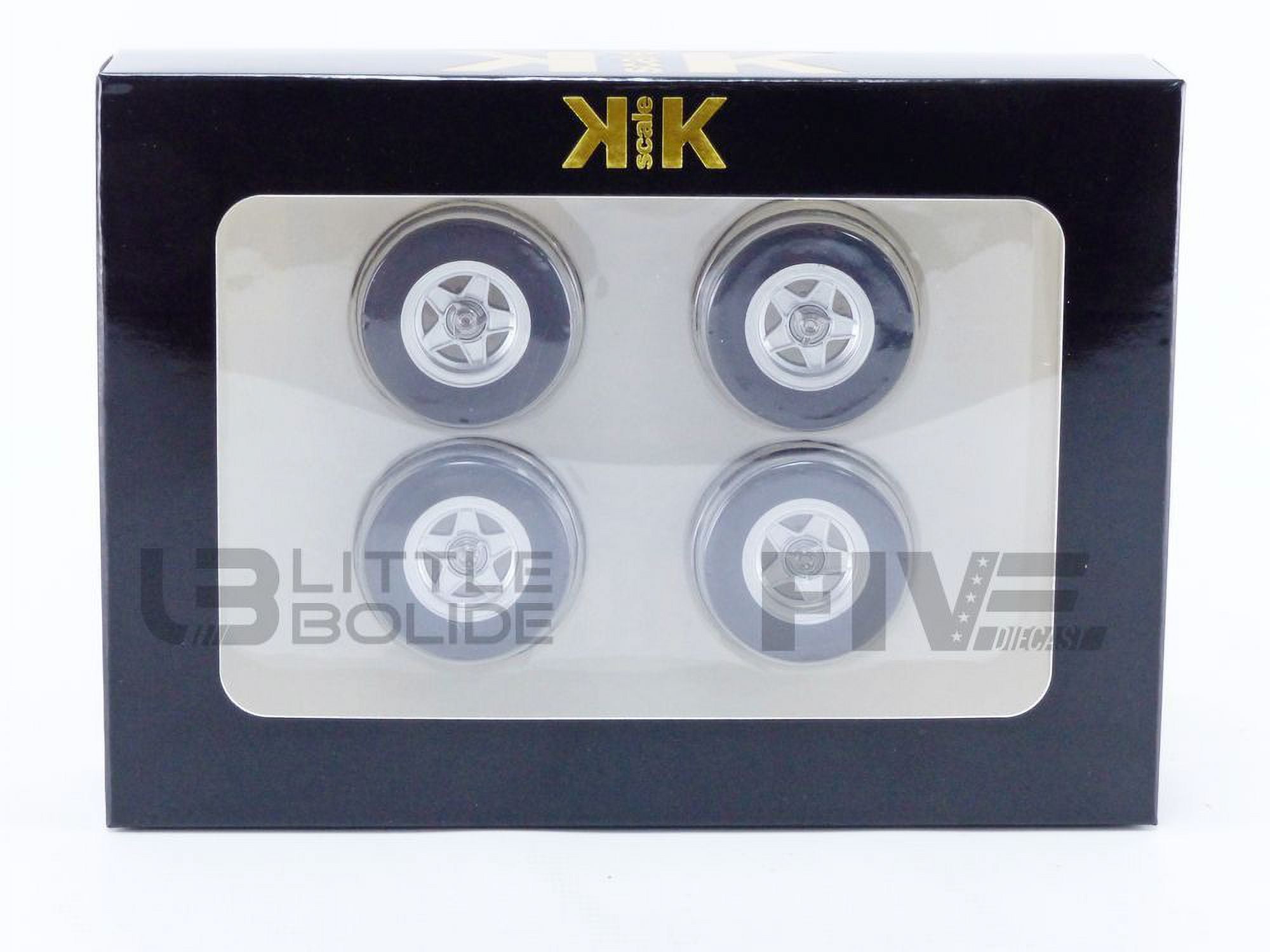 KK SCALE MODELS 1/18 - WHEELS Tyre / Wheel Set - Ferrari 365 GTB ...