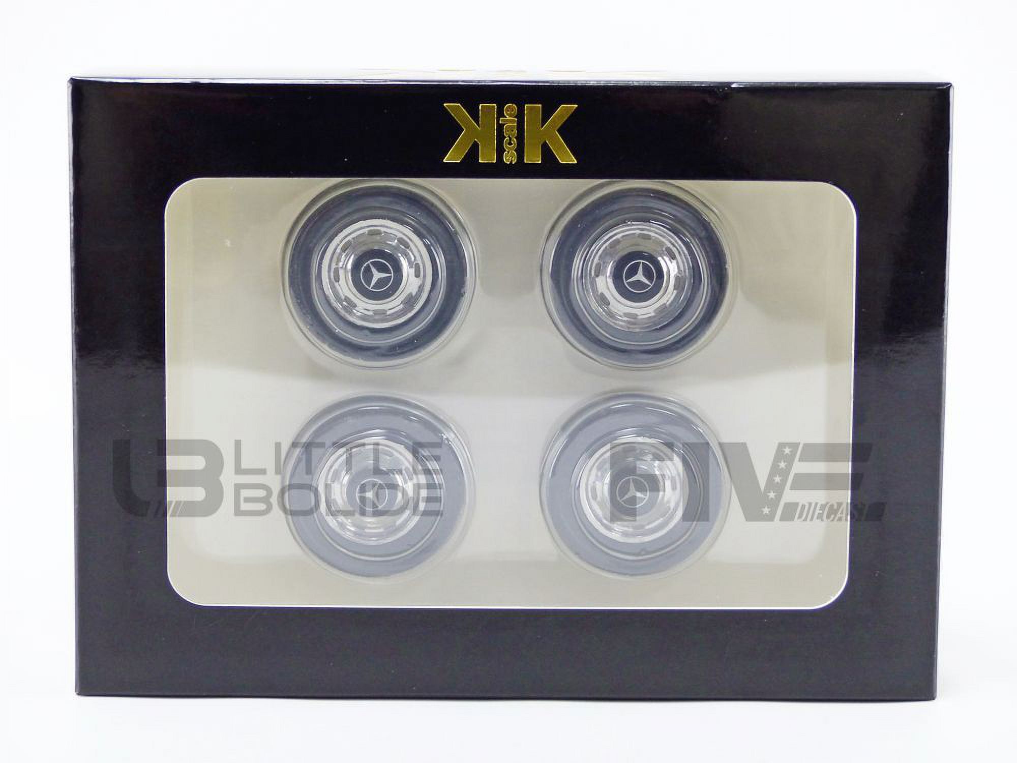 KK SCALE MODELS 1/18 - WHEELS Tyre / Wheel Set - Mercedes - Walmart.com