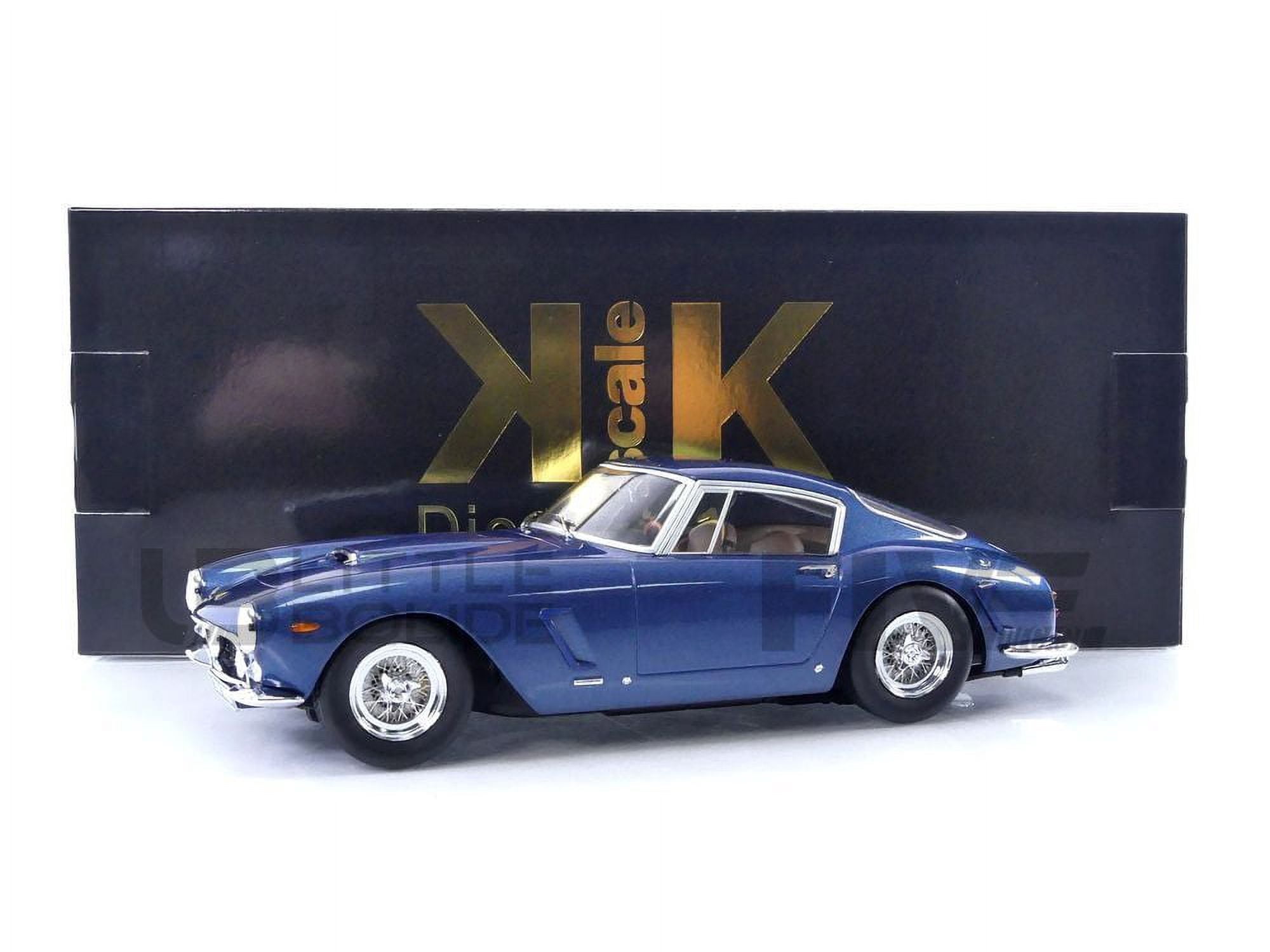 KK Scale 1961 Ferrari 250 GT SWB Passo Corto (Short Step) Blue Metallic ...