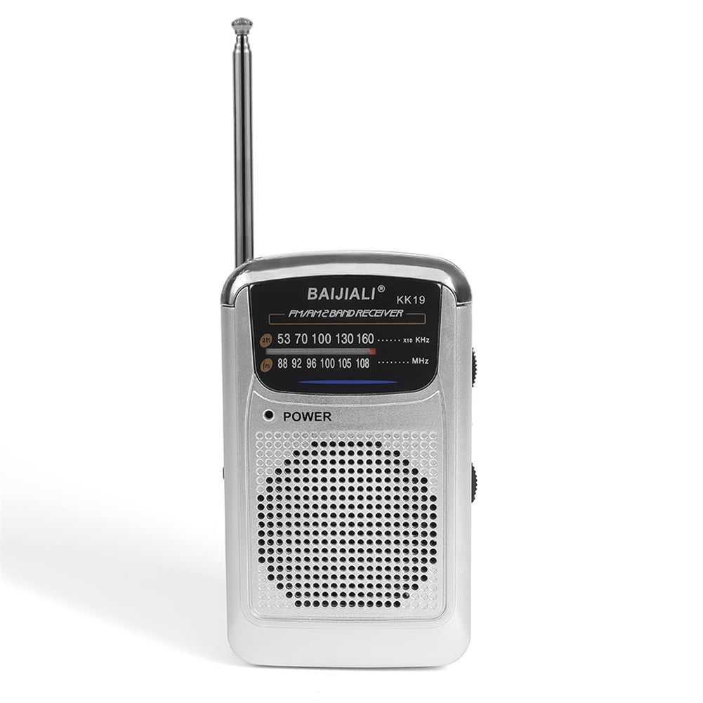 KK19 Portable AM Radio Battery Operated Radios Best Reception Easy ...
