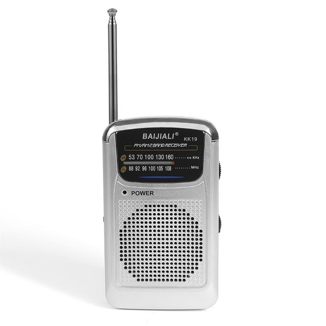 KK19 Portable AM Radio Battery Operated Radios Best Reception Easy ...